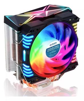 Cooler RGB 4 Heatpipes - CP-H5400 Silencioso Ar 57CFM - Exbom - Peças ...