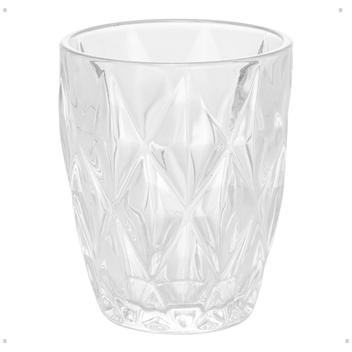 Copo alto 270 ml Diamond Cor Transparente - LYOR - Copos - Magazine Luiza