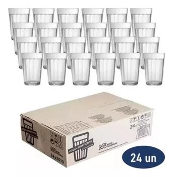 COPO AMERICANO CAIXA C/24 UNIDADES DE 190ML NADIR Copo Bar Lanchonete ...