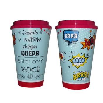 Copo Bucks Café Americano com tampa BPA FREE copão - Soft Gift - Copos ...