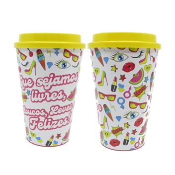 Copo Bucks Café Americano com tampa BPA FREE copão - Soft Gift - Copos ...