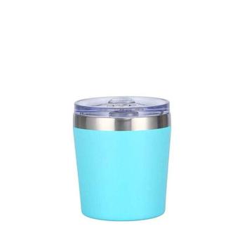 Copo Cuia Térmico 260ml Em Inox Com Tampa Acrílica Ideal para Cerveja Whisky - MINI-SS037 - Copo ...