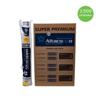 Copo de 200ml branco Altacoppo com 2.500 unidades - Copo Descartável - Magazine Luiza
