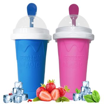 Copo de Slushy REGNBUE Magic Slushy Maker - 2 Peças (Azul e Vermelho ...