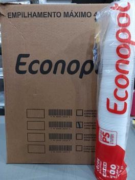 copo descartável econopot 180ml 2.500 unidades. - Copo Descartável - Magazine Luiza