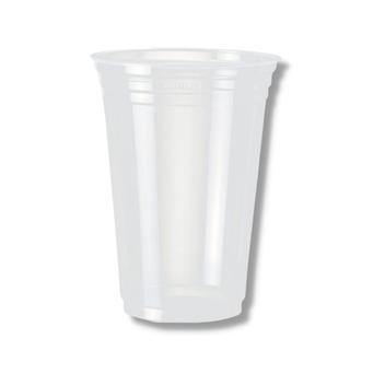 Copo Descartável Maxi PP Liso 440ml Transparente Cristalcopo c/20x50 un - Copo Descartável ...