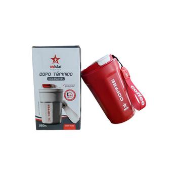 Copo Garrafa Termico Para Bebidas Geladas Ou Quentes 350ml - RED STAR ...