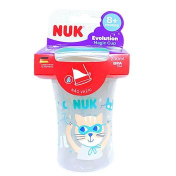 Copo Magic Cup 360 Evolution 230Ml (8M+) Gato - Nuk - Copo de Transição ...