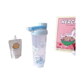 Copo Shaker Portátil De Plástico De 500ml De Grande Capacidade Sanrio ...