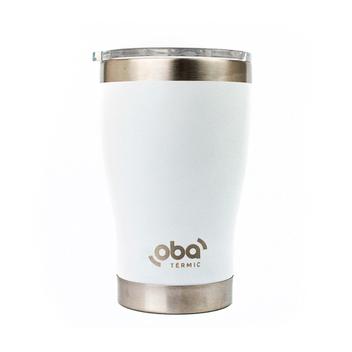Copo Térmico com Tampa tecnologia de parede dupla e sistema de isolamento a vácuo 473ml - Oba ...