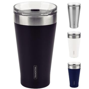 Copo Térmico Tramontina Original Cerveja Chopp Café 550ml Tampa - Copo ...