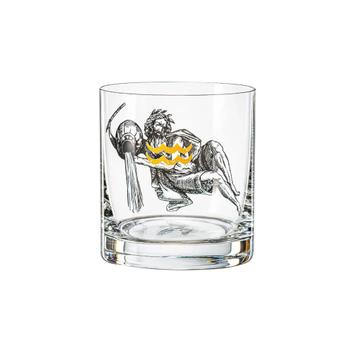 Copo wisk em cristal Bohemia Zodiac Aquário 280ml - Copo de Whisky ...