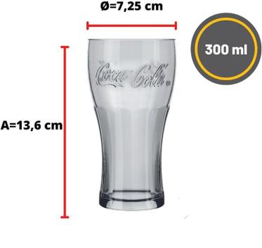 Copos Contour Coca Cola Nadir Verde ou de Cristal 300 ml - Copo de Água ...