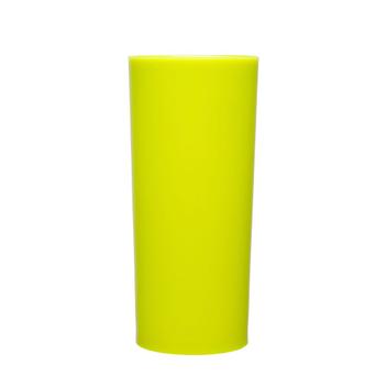 Copos Long Drink 370ml Amarelo Fluorescente 100 Unidades - Oeste e Santiago - Copo Descartável ...