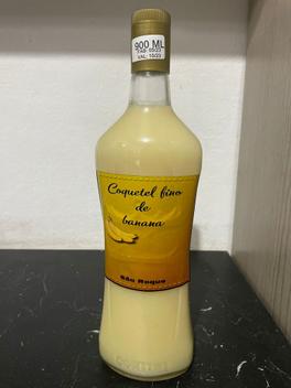 Coquetel fino artesanal produzido em São Roque sabor Banana 900ml ...
