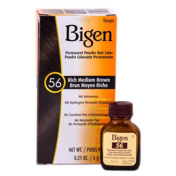 Cor de cabelo Bigen Permanent Powder 100% com cobertura cinza - Bigen ...