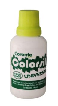 CORANTE COLORANTE DE TINTA UNIVERSAL COLORSIL VERDE LIMAO 34ml ...