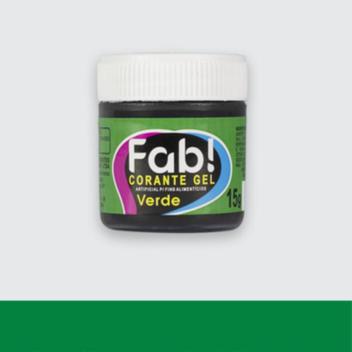 Corante em Gel 15g Alimentício FAB Para Bases Cremosas Glacê Recheio ...