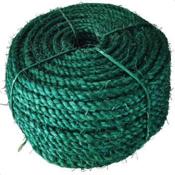 Corda de sisal 25 metros 6,5mm cor verde artesanato - Sisalândia ...
