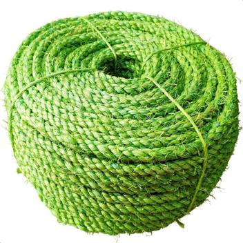 Corda de sisal 25 metros 6,5mm cor verde claro artesanato - Sisalândia ...