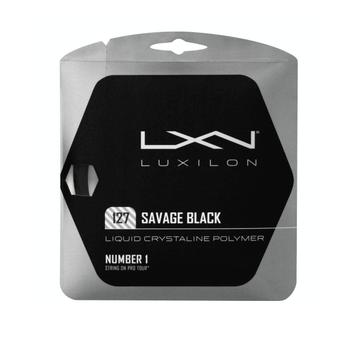 Corda Luxilon Savage Black 12m 1.27mm P/ Raquete De Tenis - Corda para ...