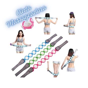 Corda Massageadora 6 Rolos: Relaxa Pernas, Pescoço e Barriga - Paty ...