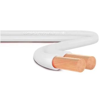 Cordão Fio Paralelo 2X1,00mm2 Branco - Corfio/Cobrecom - Rolo 100m ...