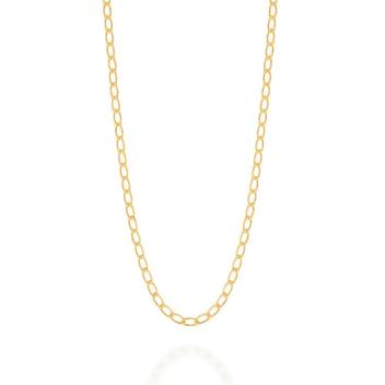 Cordão Rommanel 530312 Grumet Laminado - 60cm - Colar - Magazine Luiza