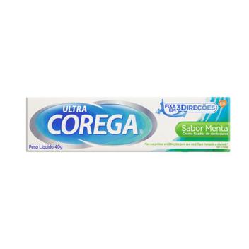 Corega Ultra Menta 40G - Gsk - Limpador de Dentadura - Magazine Luiza