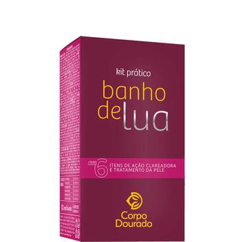 Corpo Dourado Banho de Lua - Kit Prático Pelos Dourados Tradicional (6 ...