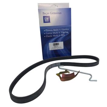 Correia do Alternador e do Ar Condicionado Multi-V Elástica Chevrolet ...