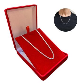 Corrente Cordão De Prata 2Mm Masculina 925 60Cm Grumet - Alzza Pratas - Cordão e Corrente ...