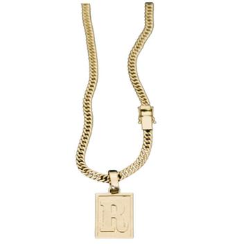 Corrente Grumet Duplo com Pingente - Ouro 18k - A.R Variedades Mt ...