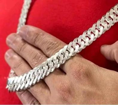 Corrente Grumet Prata Pesada - Corrente prata grumet 925 - Cordão e ...