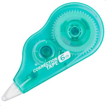 Corretivo em Fita Escolar Corretor 6 Metros 5mm Com Tampa - KNIMP ...
