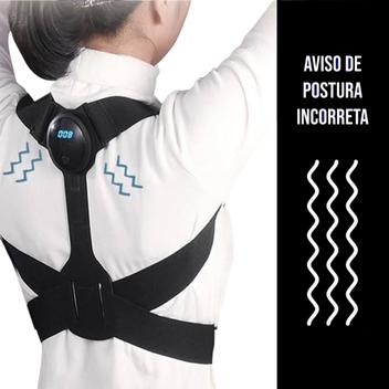 Corretor De Postura INTELIGENTE Aviso Vibratório de Postura Incorreta ...