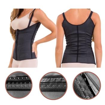 Corselet Body Shaper Modelador Cinta Abdominal Esbelt Ref458 - Roupa ...