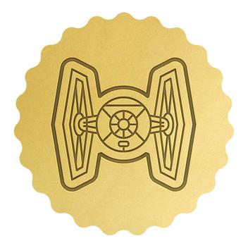 Cortador Biscoito Nave Império Galático Caça Estelar - DOCE IMPRESSO ...