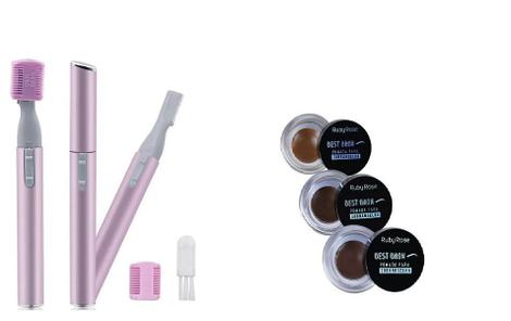 Cortador de pelos faciais elétrico Pomadas de Sobrancelhas - Ruby Rose ...