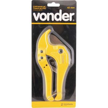Cortador De Tubo De Pvc Para Tubos Até 42 Mm Vonder - Cortador de Tubo ...