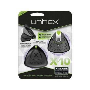 Cortador De Unha Unhex X10 Preto Pino Verde Unhex - Cortador de Unha ...