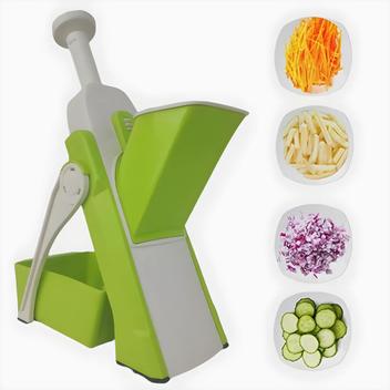 Cortador Fatiador Manual 5 Funções Batata, Vegetais, Verduras, Legumes ...