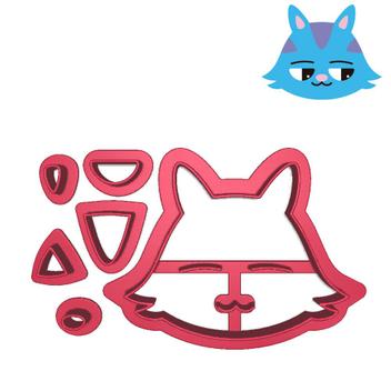 Cortador Modular Gabby Casa Mágica Gato CatRat - DOCE IMPRESSO ...