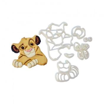 Cortador O Rei Leão - Simba 8,5cm - Cia do Molde - Cortadores ...