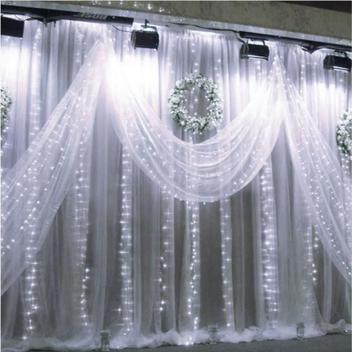 Cortina 1120 Leds 6X3M Função Fixa E Móvel Sem Emenda 220V - Aljatec ...