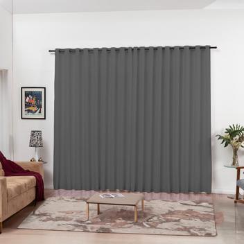 Cortina 3 Metros Tecido Oxford Grosso 3,00 X 2,50 Largura Pra Quarto ...