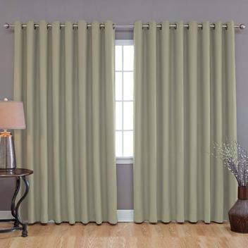 Cortina Bella Janela Pratika 2.60m x 1.70m Lisa Slim Militar - Cortinas ...