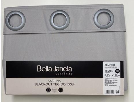 Cortina Blackout 100% 3,00 x 1,70 Comfort Bella Janela - Cortinas ...