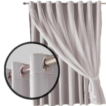 cortina para apartamento Bruna corta luz 8,00 x 2,30 branco - Enxovais ...