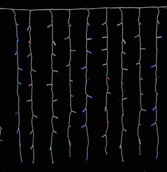 Cortina Pisca Com 120 Leds Colors 127v 1,9m - Rio master - Cascata de ...